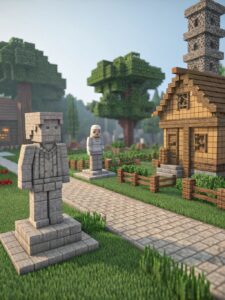 15 Minecraft Statue Ideas: Build Guide