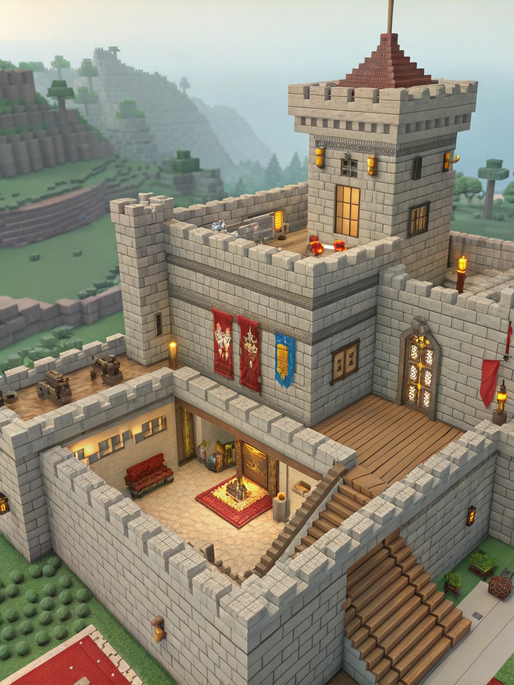 10 Minecraft Castle Blueprints: Epic Builds for Survival & Creative