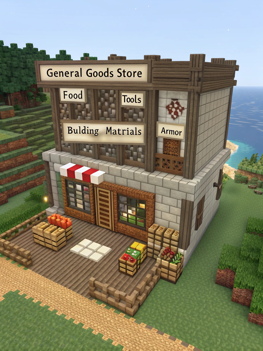 15 Minecraft Shops Ideas (2025): Design Your Town
