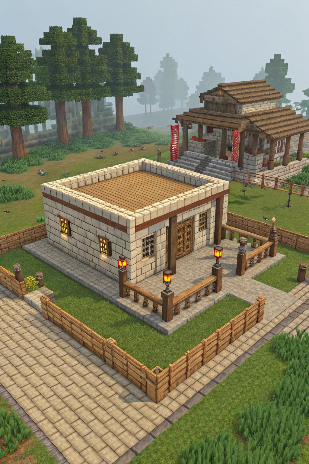 19 Villager Trading Hall Ideas for Minecraft