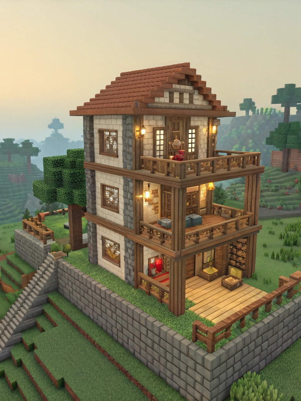 17 Minecraft House Interior Ideas : Decorate Like a Pro