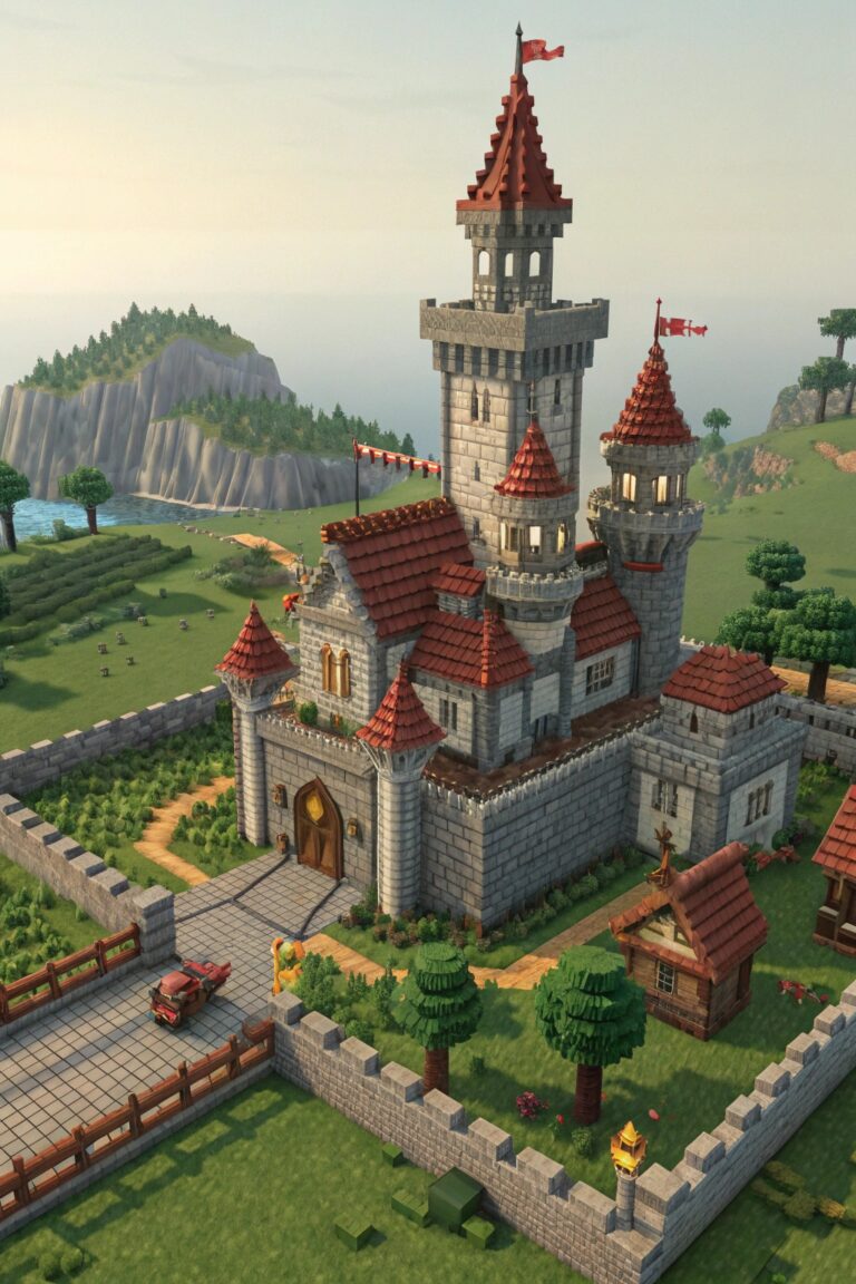 11 Best Minecraft Town Ideas: Best Buildings & Design Tips