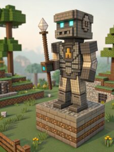 15 Minecraft Statue Ideas: Build Guide