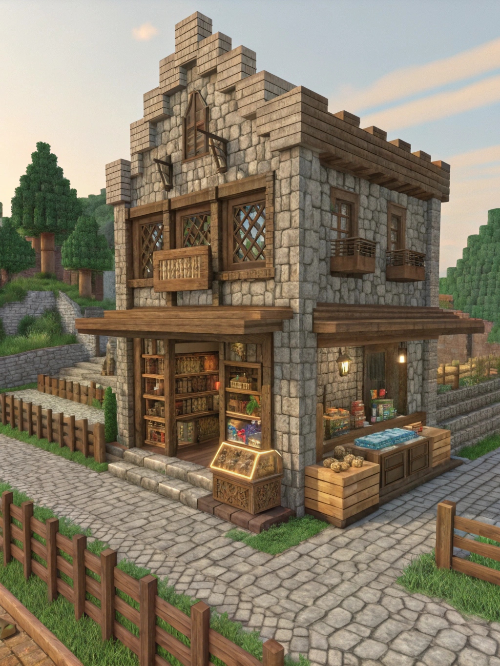 15 Minecraft Shops Ideas (2025): Design Your Town