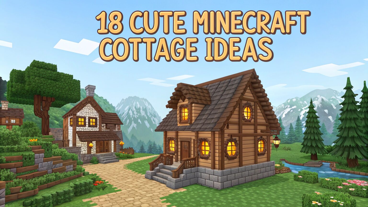 18 Cute Minecraft Cottage Ideas - Inspire Your Next Build