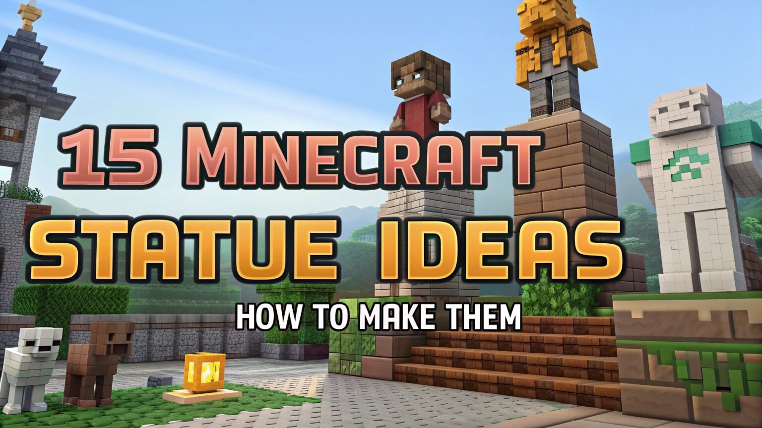 15 Minecraft Statue Ideas: Build Guide