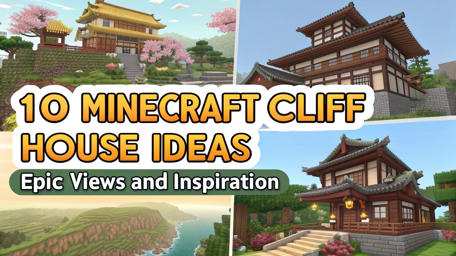 10 Minecraft Cliff House Ideas - Epic Views and Inspiration