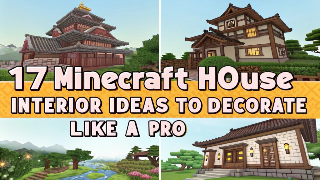 17 Minecraft House Interior Ideas : Decorate Like a Pro