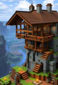 10 Minecraft Cliff House Ideas - Epic Views and Inspiration