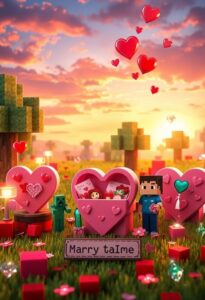 16 Valentine Minecraft Box Ideas [Sweet and Creative Builds]