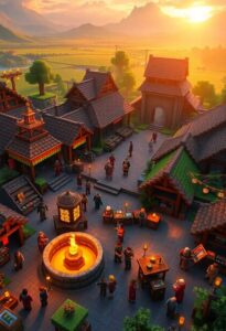 19 Villager Trading Hall Ideas for Minecraft