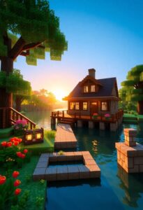 11 Minecraft Lake House Ideas: Lakeside Living
