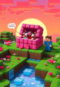 16 Valentine Minecraft Box Ideas [Sweet and Creative Builds]