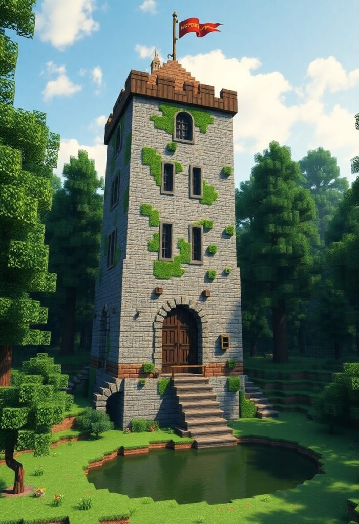 12 Minecraft Tower Designs : Build and Inspire You