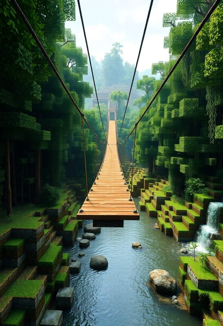 18 Best Minecraft Bridge Ideas: Cool & Creative Crossings