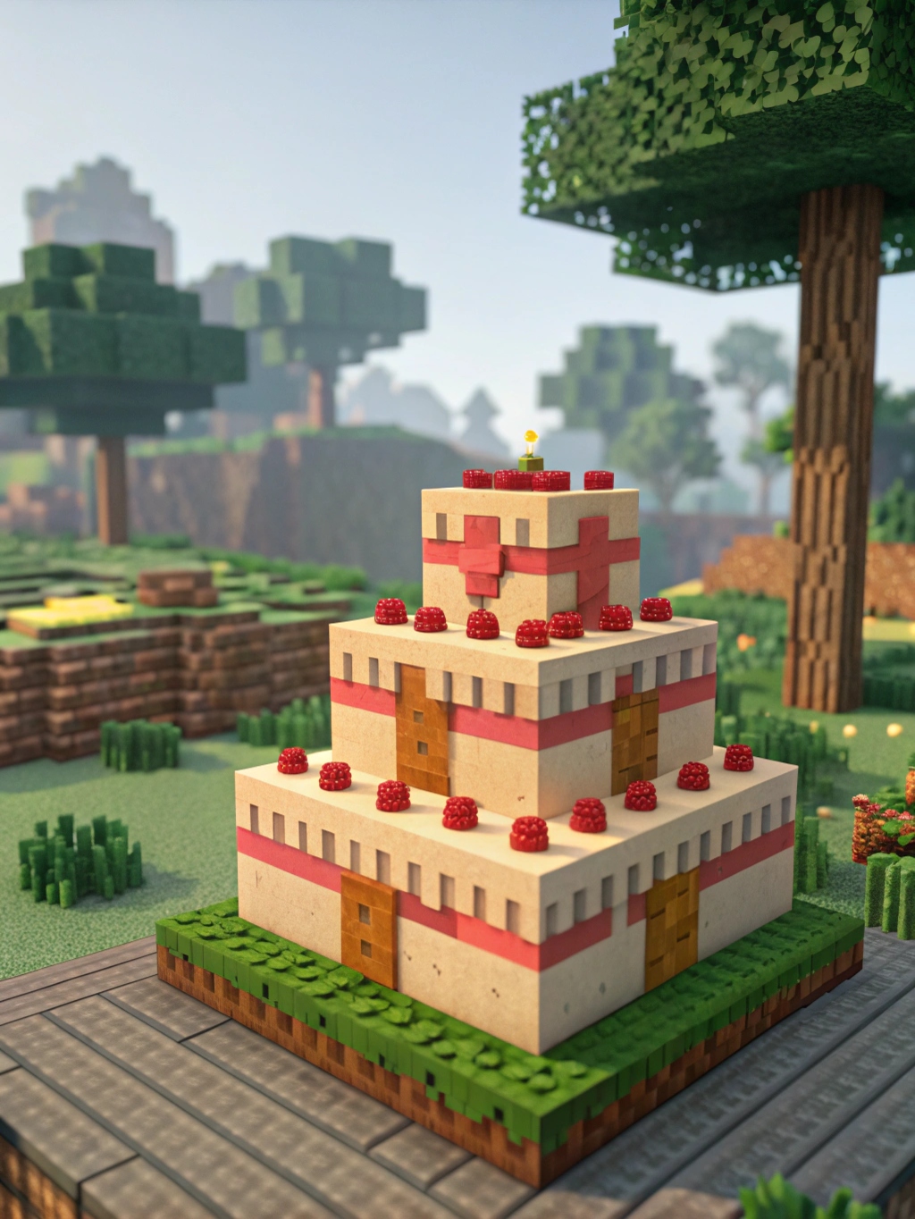 18 Minecraft Cake Designs: Sweet & Creative Blocky Treats