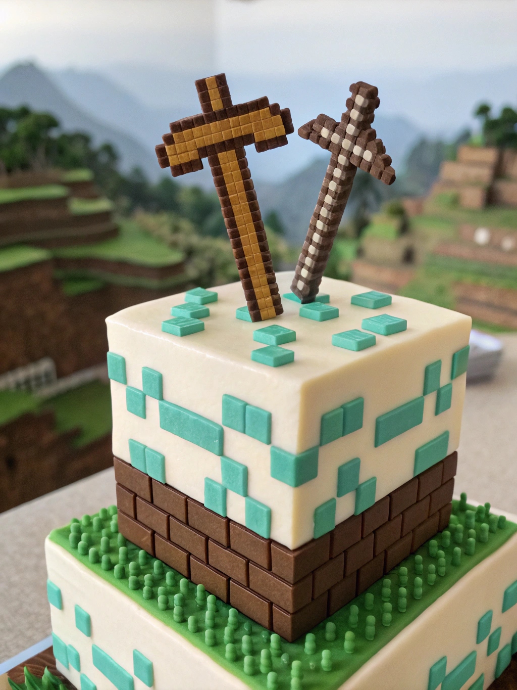 18 Minecraft Cake Designs: Sweet & Creative Blocky Treats