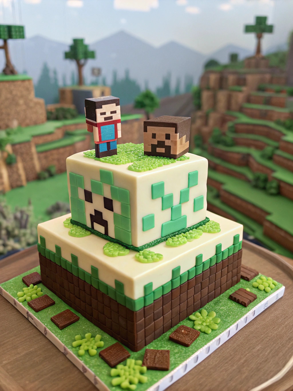 18 Minecraft Cake Designs: Sweet & Creative Blocky Treats