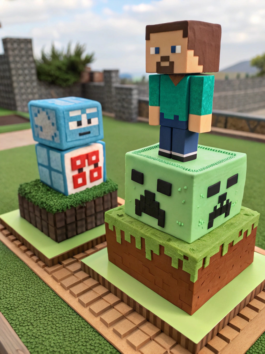 18 Minecraft Cake Designs: Sweet & Creative Blocky Treats