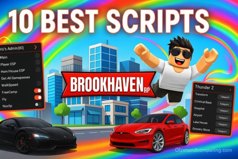 10 Best Roblox Brookhaven Scripts (December 2025) No Key