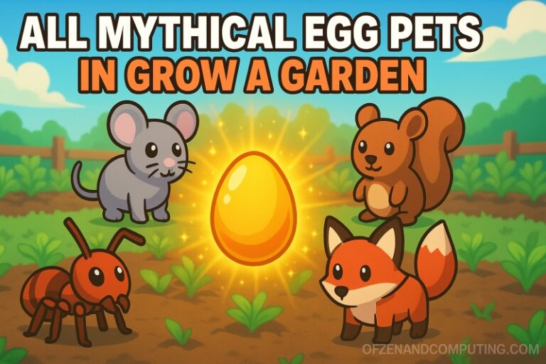 All Mythical Egg Pets in Grow a Garden Roblox (March 2026)