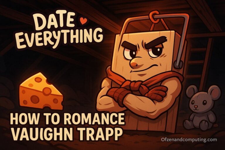 Date Everything: Vaughn Trapp Romance Guide (Juli 2025) Dateable 88