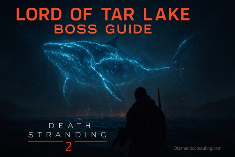 Death Stranding 2: Lord of Tar Lake Boss Fight Guide & Showdown Trophy