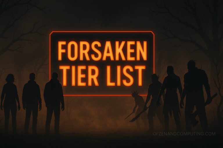 Forsaken Tier List (June 2026) Top Survivors & Killers