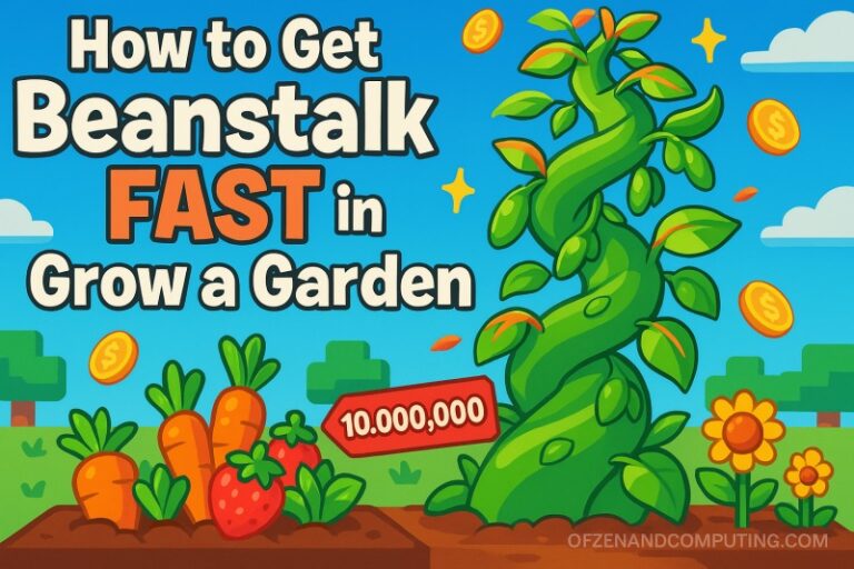 How to Get Beanstalk FAST in Grow a Garden? (December 2025)