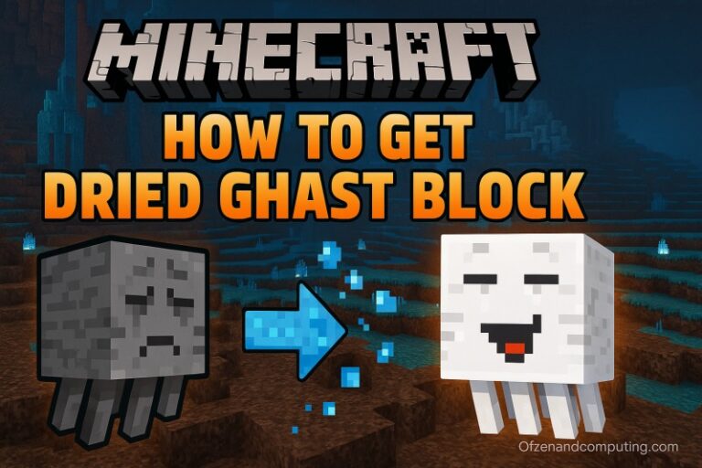 How to Get Dried Ghast Block in Minecraft (January 2025 Guide)