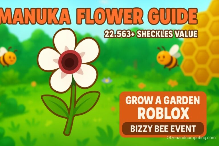 How to Get Manuka Flower FAST in Grow a Garden Roblox? (2026)