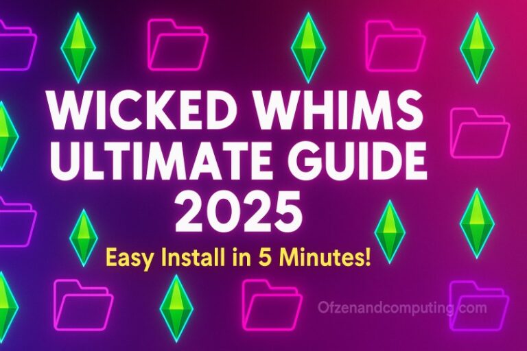 How to Use Wicked Whims Mod in Sims 4 (2026) Easy Install