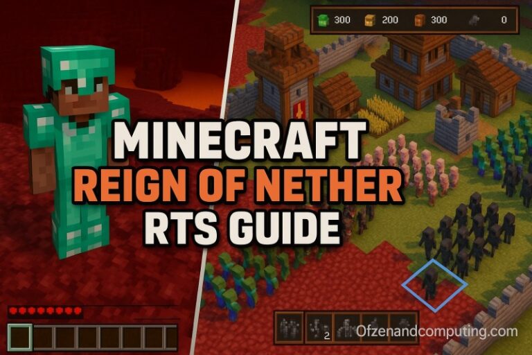 Minecraft Reign of Nether RTS Mod Guide (September 2025) How to Play