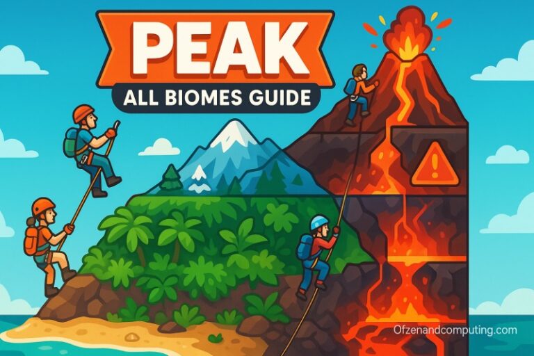 PEAK: All Biomes & How To Survive Them Guide (March 2026)
