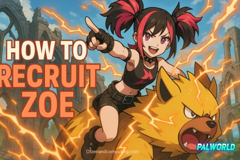 Palworld: How to Recruit Zoe & Grizzbolt Guide Juli 2025