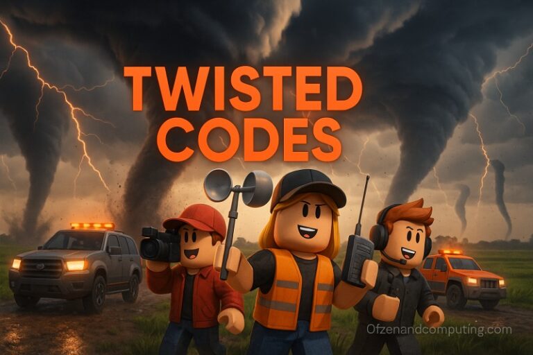Roblox Twisted Codes (December 2025) FREE Cash for Storm Chasers!