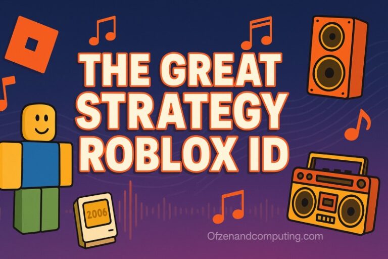 15+ The Great Strategy Roblox ID Codes (March 2026) WORKING