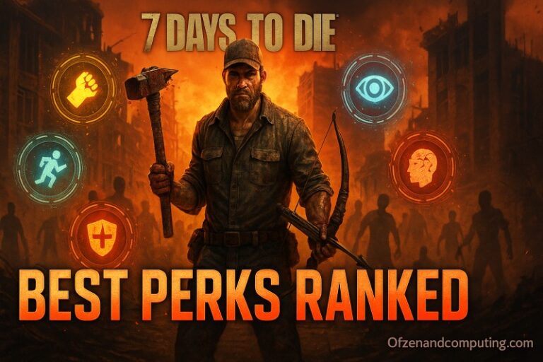 7 Days To Die: 25 Best Perks Ranked (March 2026) Tier List