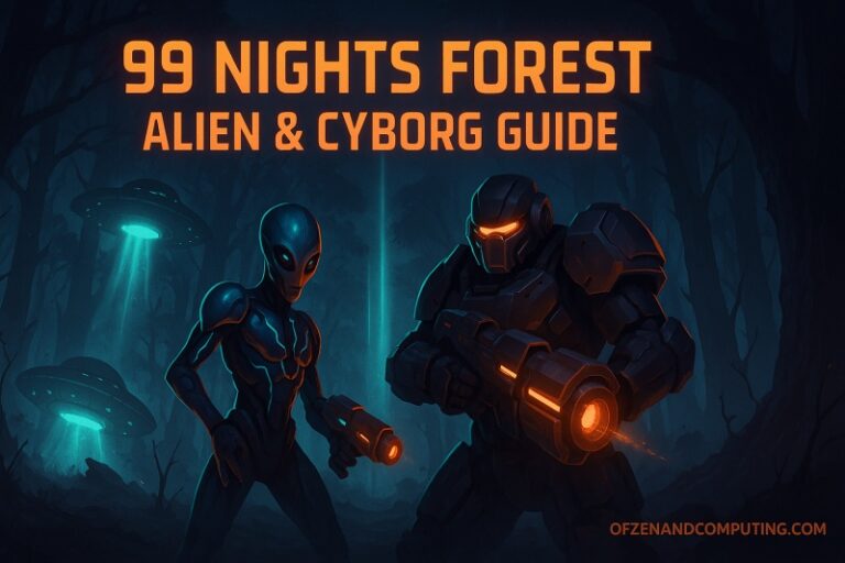 99 Nights in The Forest Alien & Cyborg Guide (December 2025)