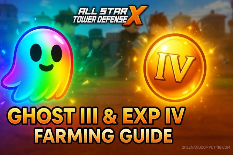 ASTD X: Ghost III Rainbow & EXP IV Farming Guide (December 2025)