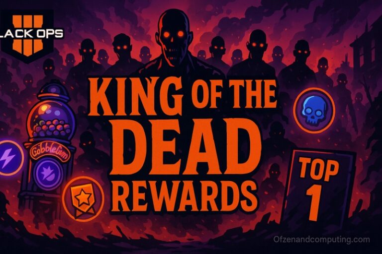 All King of the Dead Rewards in Black Ops 6 Zombies (March 2026)