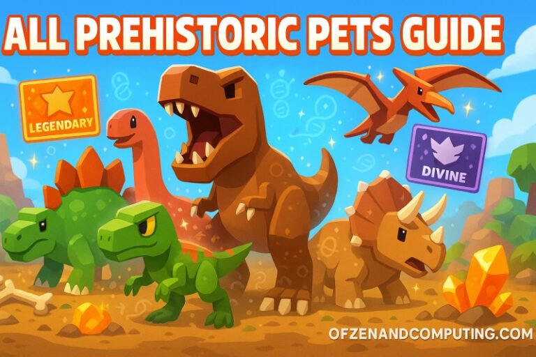All New Pets in Grow a Garden Prehistoric Update Event (February 2026)