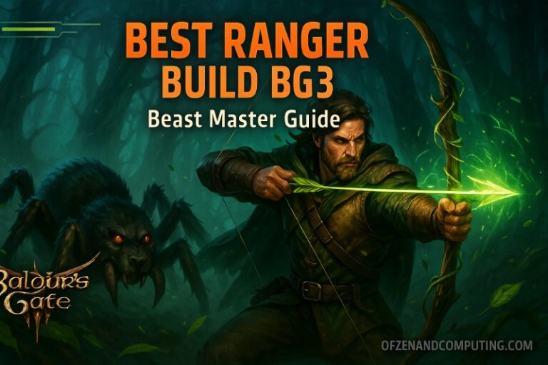 Baldur's Gate 3: Best Ranger Class Build (March 2026 Guide)