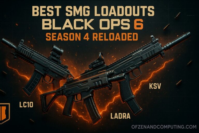 Best SMG Loadouts in Black Ops 6 Season 4 Reloaded (March 2026)