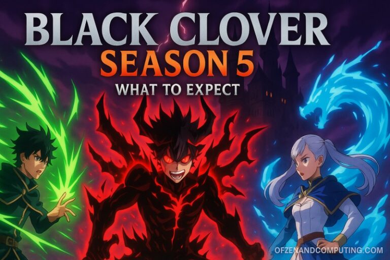 Black Clover Season 5 Release Date (March 2026) Official Announcements