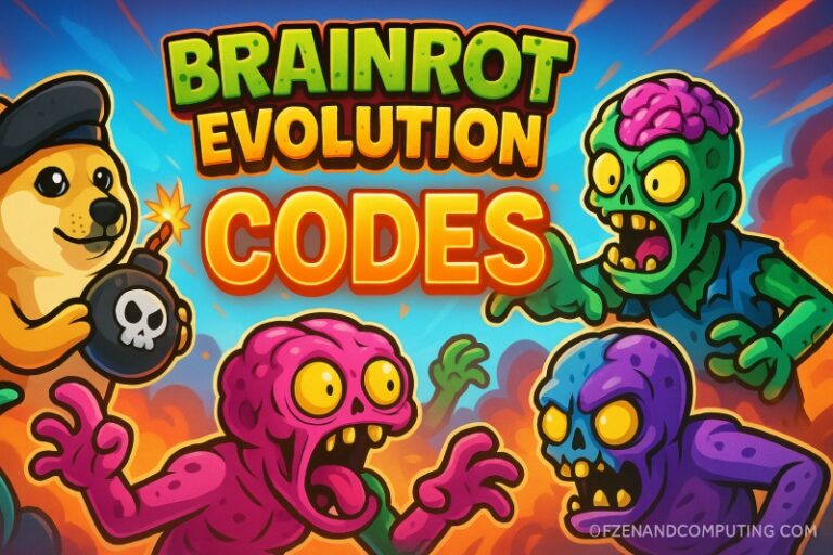 Brainrot Evolution Codes (December 2025) 95+ NEW Active Codes