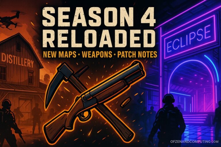 Complete COD BO6 & Warzone Season 4 Reloaded Update Patch Notes