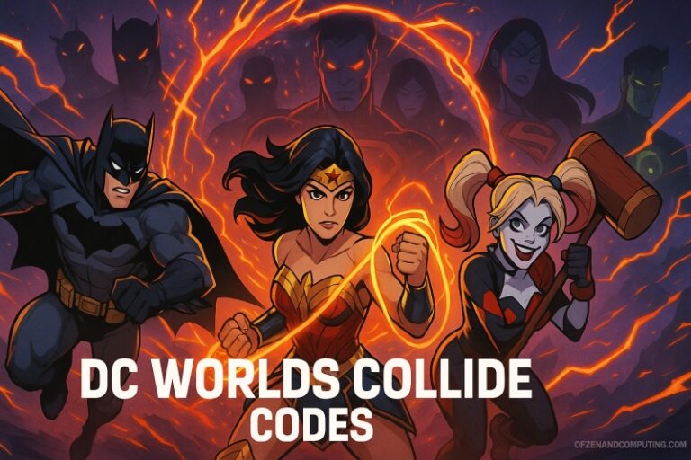 DC Worlds Collide Codes (January 2025) 22 NEW Active Codes