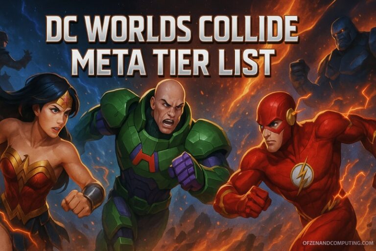 DC Worlds Collide Meta Tier List March 2026: Characters Ranked