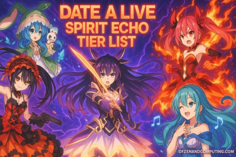 Date A Live Spirit Echo Tier List (March 2026) Spirits Ranked
